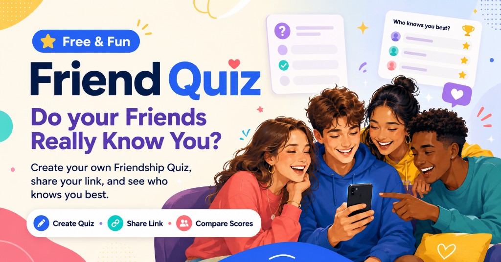 Friend Quiz | Do your Friends Really Know You? Friendship Quiz